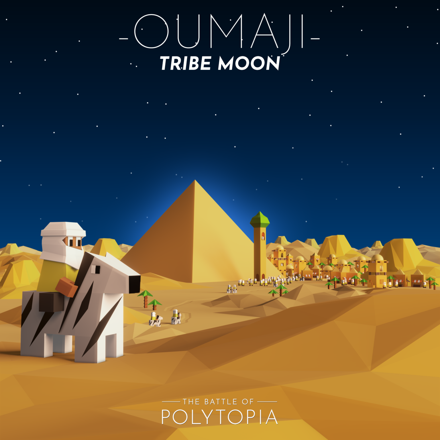 Oumaji Tribe Moon - The Battle of Polytopia (Official Page)
