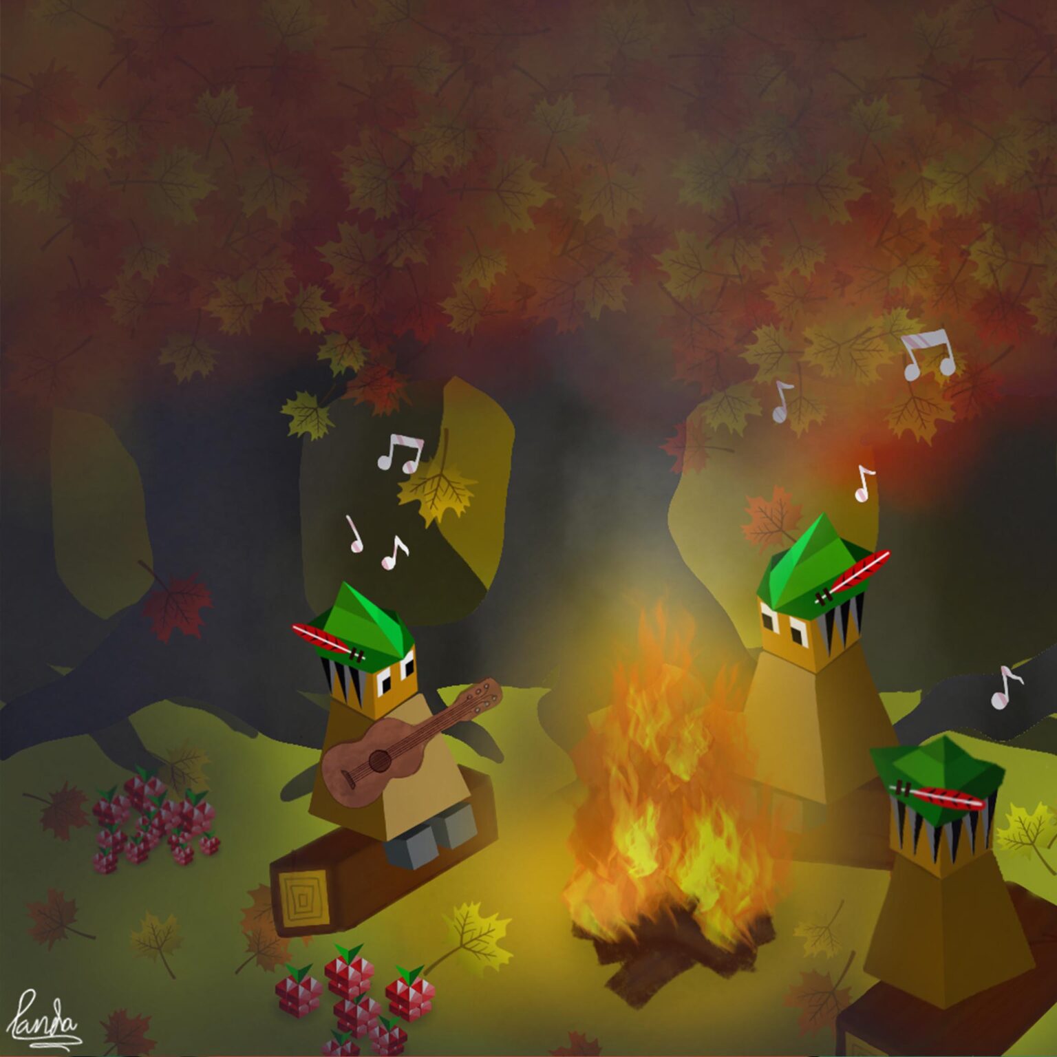 Hoodrick Fan Art - The Battle of Polytopia (Official Page)