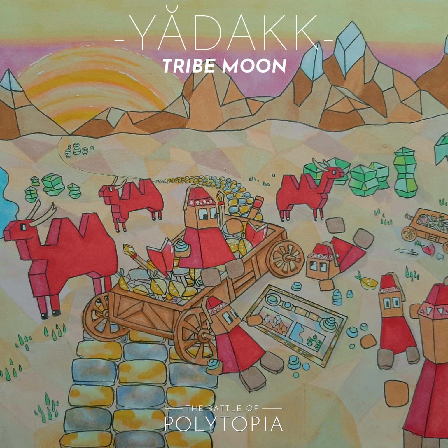 Yadakk Tribe Moon - The Battle of Polytopia (Official Page)