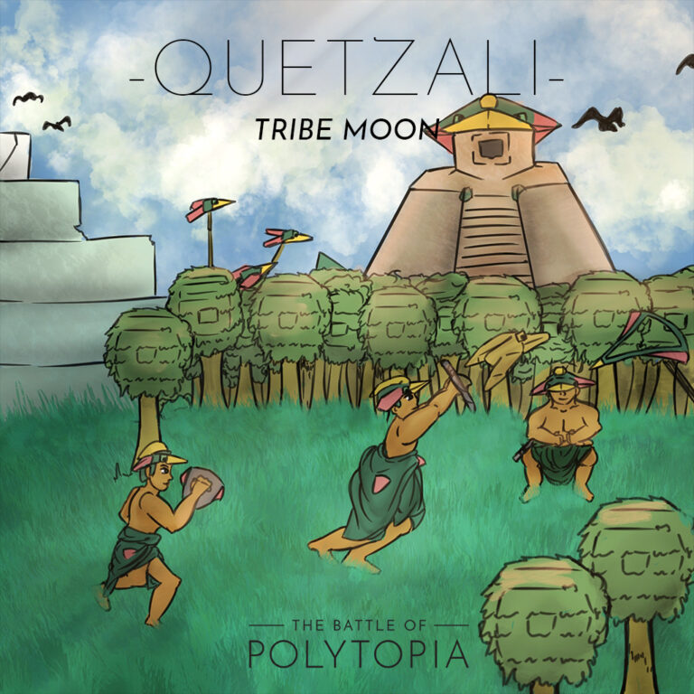 Quetzali Tribe Moon - The Battle of Polytopia (Official Page)
